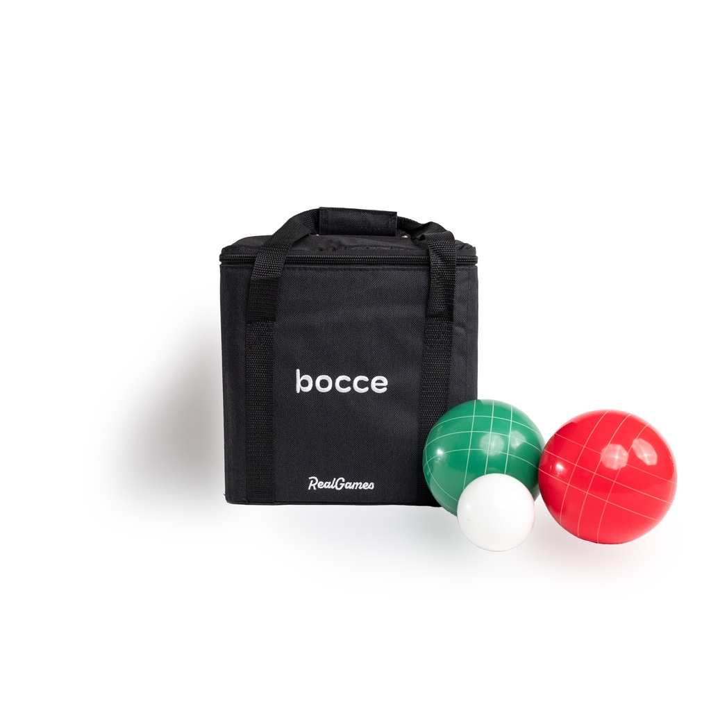 8 Bocce in Bag - Red Green | RealGames